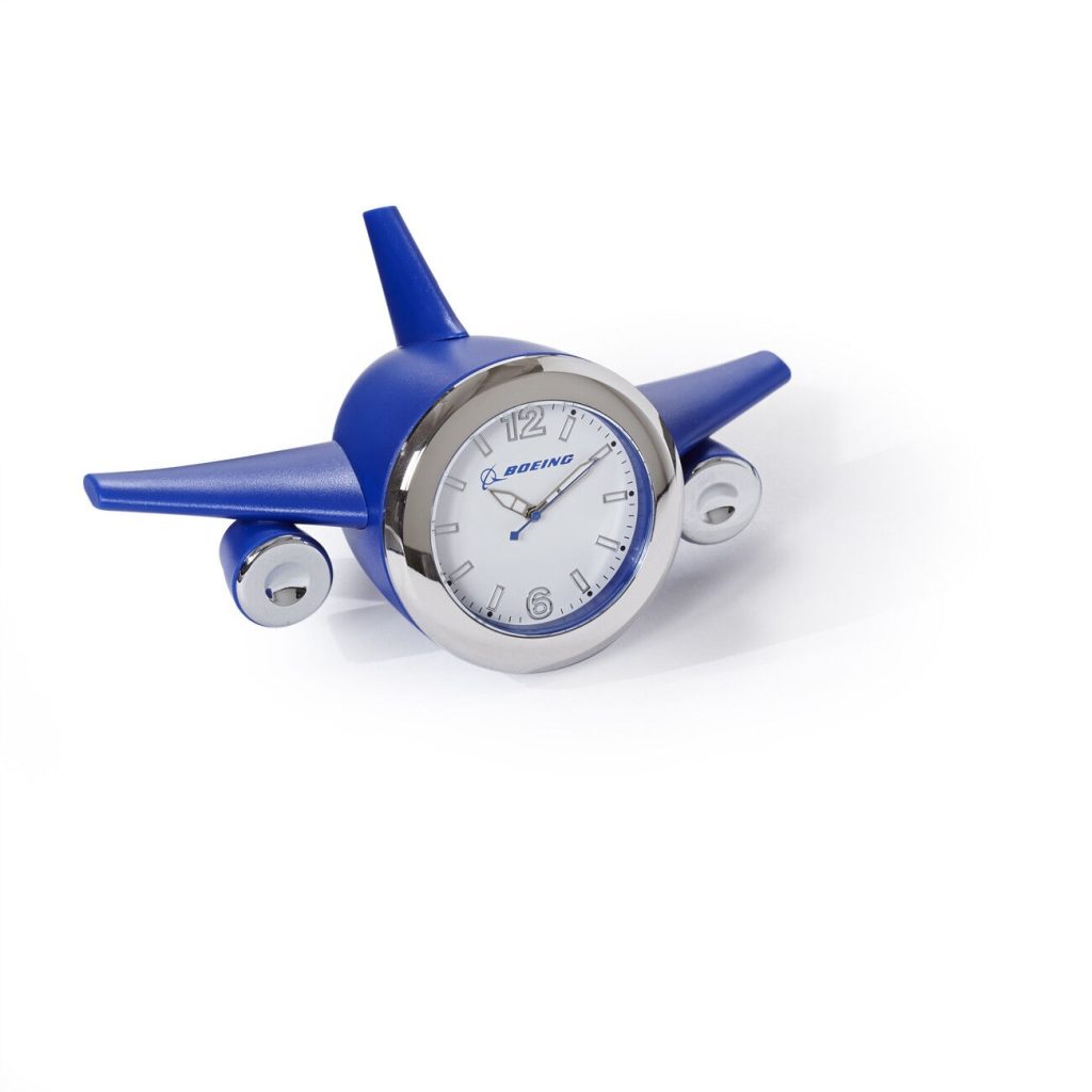 BOEING BLUE PLANE CLOCK – SJU Pilot Store